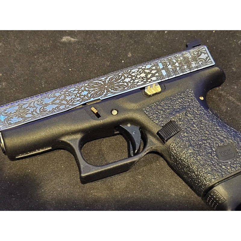 Laser engrave gun service
